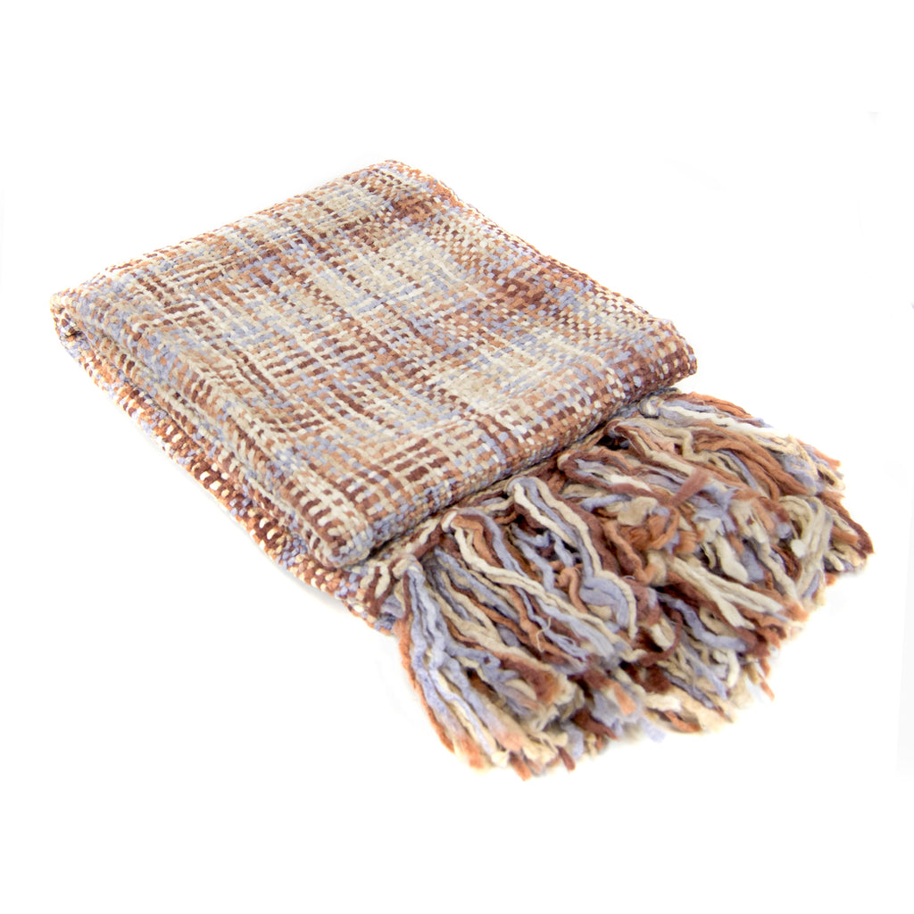 Heritage Woven Throw Blanket - Terra Cotta – Beth's Country Primitive ...