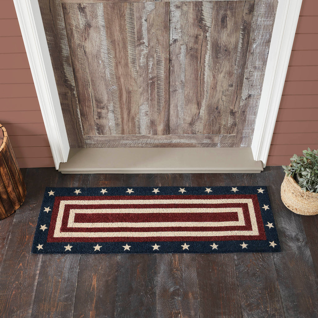 My Country Coir Rug Rect 17x48 – Beth's Country Primitive Home Decor