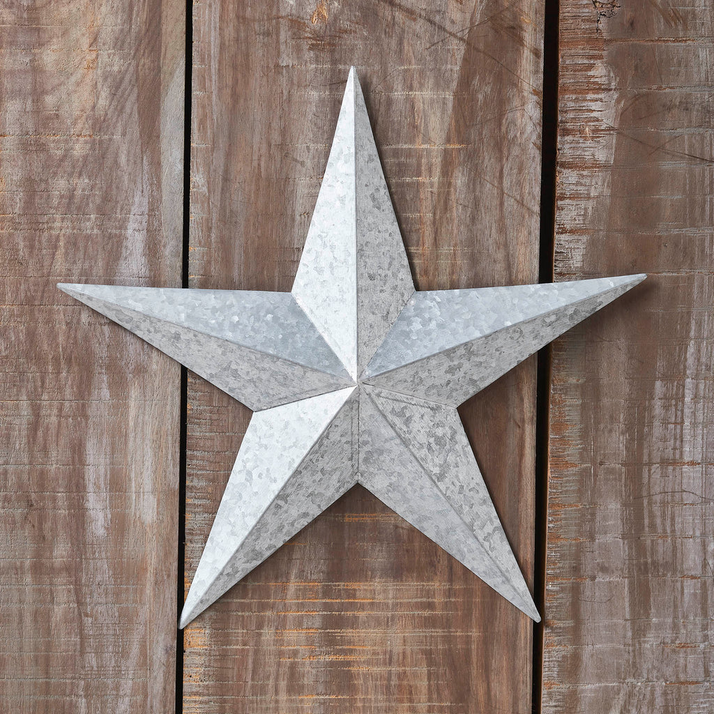 Metal Star Galvanized 12x12 – Beth's Country Primitive Home Decor