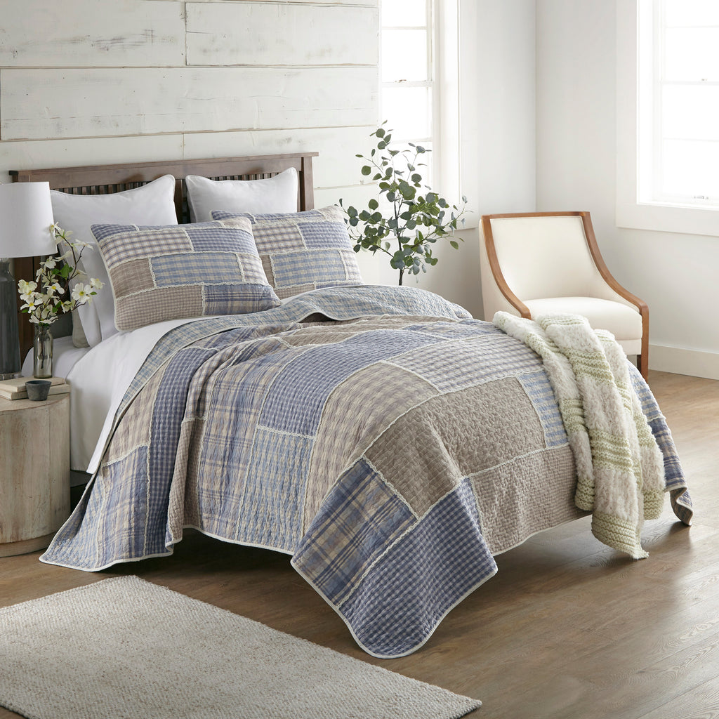 Donna Sharp Slate Cobblestone Quilted Collection – Beth's Country ...